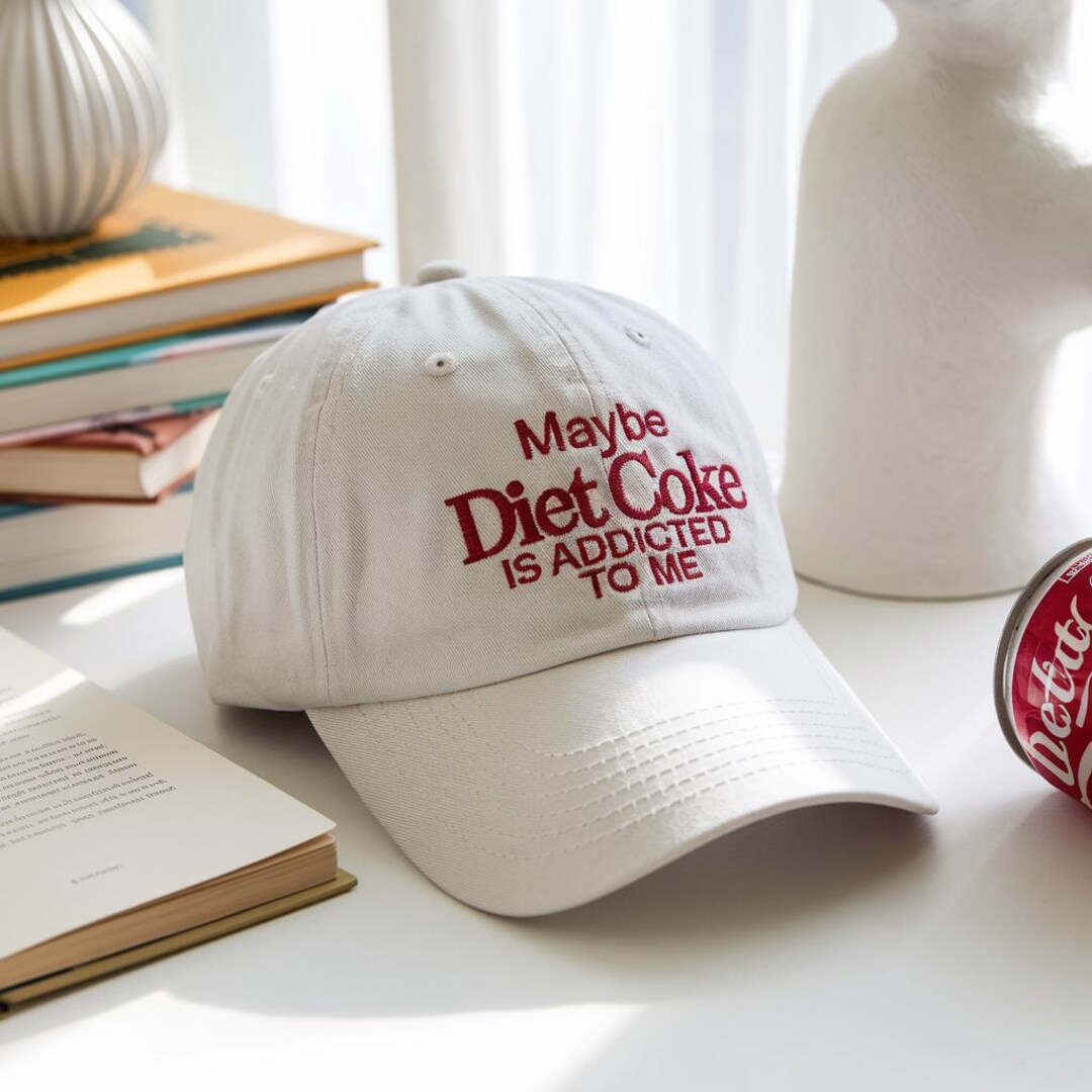 Embroidered Diet Coke Addict Baseball Cap, Funny Soda Lover Gift - Etsy