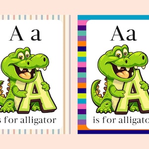 Animal Alphabet Classroom Posters: Boho ABC Wall Cards (digital ...