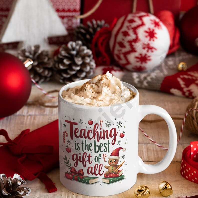 Christmas Teacher PNG: Holiday Clipart for Shirts (digital Download) - Etsy