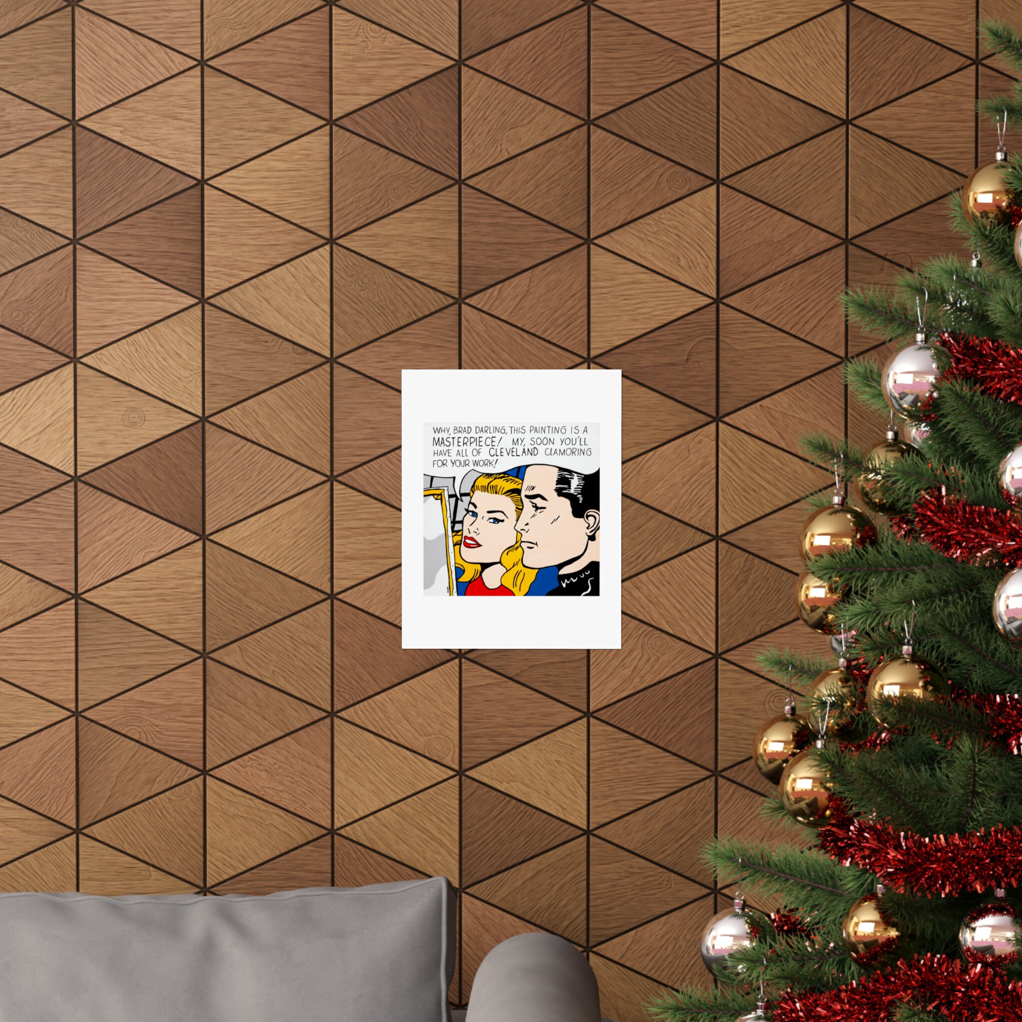 Original Pop Art Painting Matte Art Print by Cleveland Ohio Artist Zac Webb Soon Brad ...