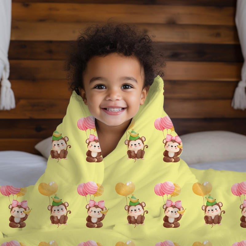 Monkey Blanket - Etsy