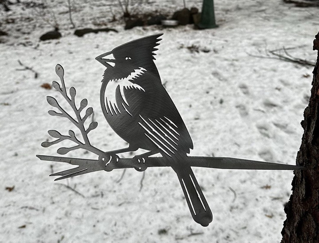 Metal Cardinal on Hammer in Branch DXF Instant Download - Etsy