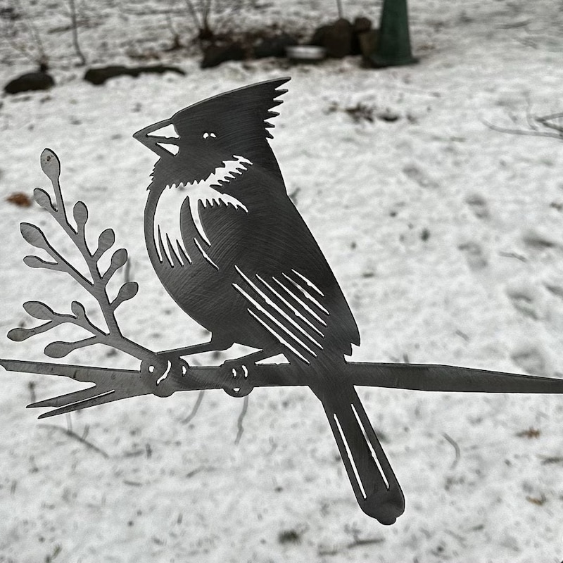 Dxf Metal Birds on Tree - Etsy