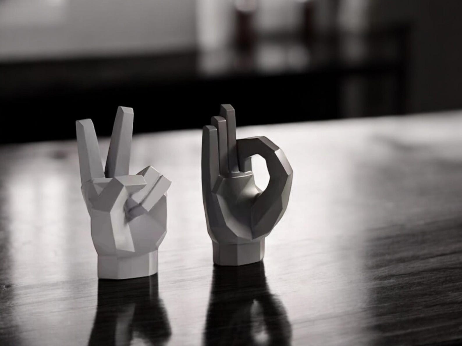 Decorative Desktop Sculpture | Living Room Tabletop Figurine | Home ...
