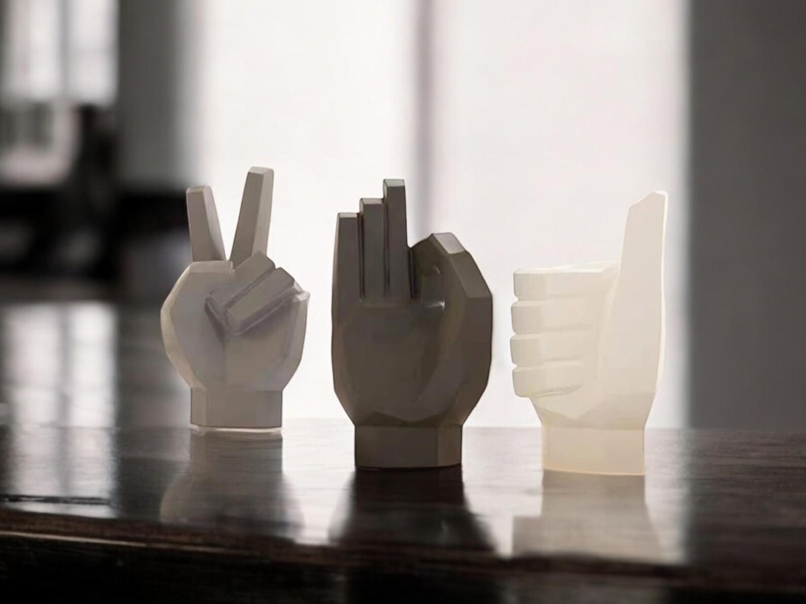 Decorative Desktop Sculpture | Living Room Tabletop Figurine | Home ...