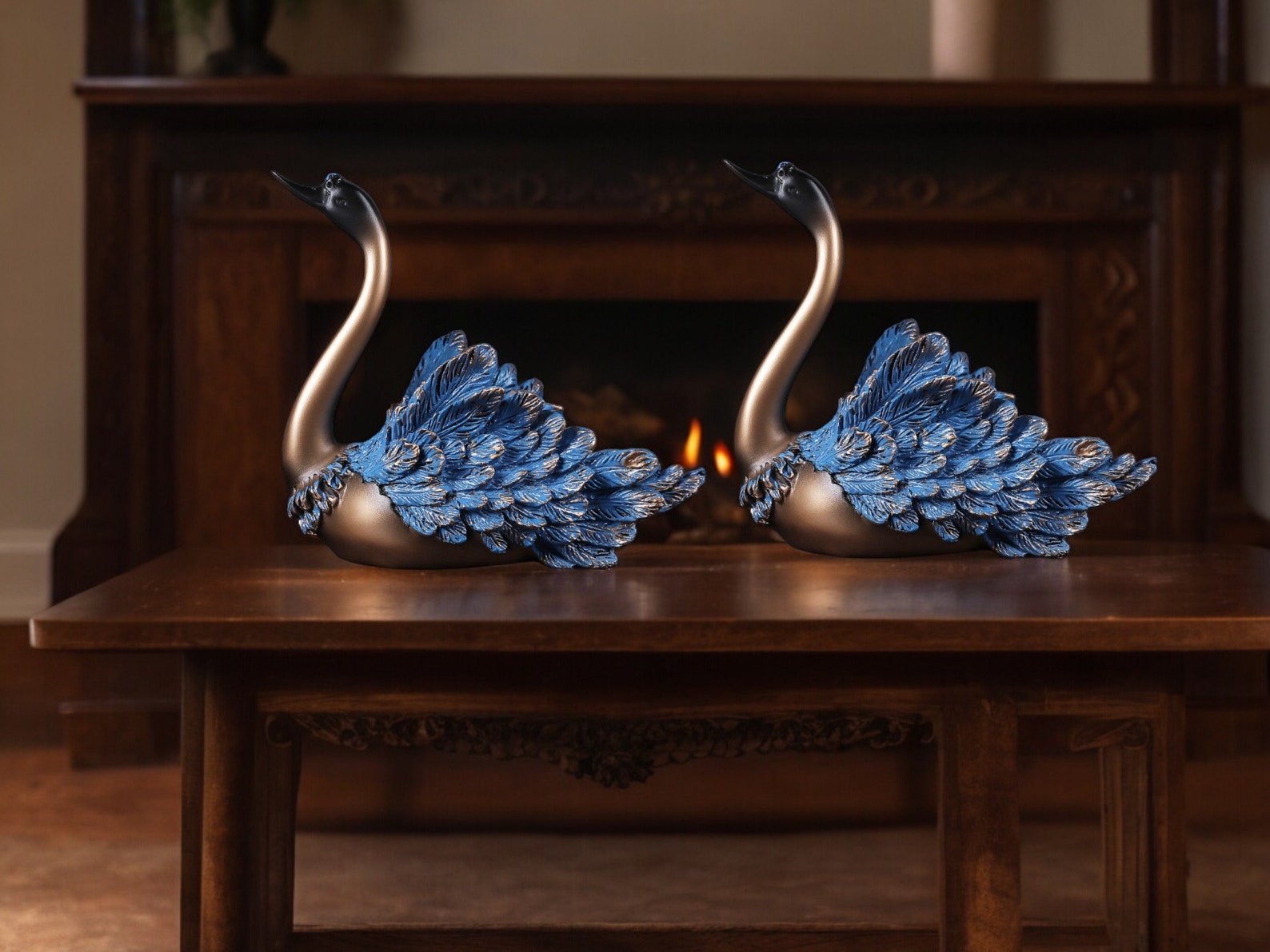 Home Tabletop Sculpture | Stylish Figurine Display | Indoor Accessories ...