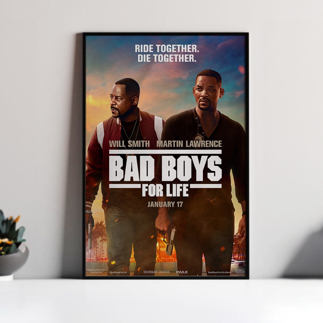 Bad Boys for Life Movie Poster,room Decor, Home Decor, Art Poster for ...