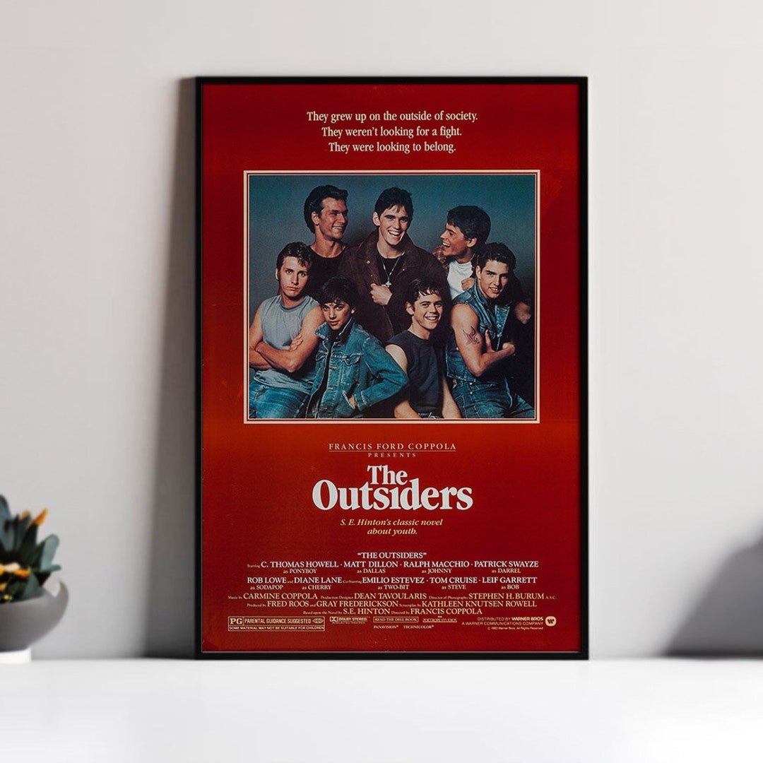 The Outsiders Movie Poster ,room Decor, Home Decor, Art Poster for Gift ...