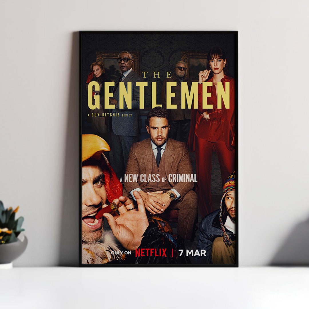 The Gentlemen Movie Poster,room Decor, Home Decor, Art Poster for Gift ...