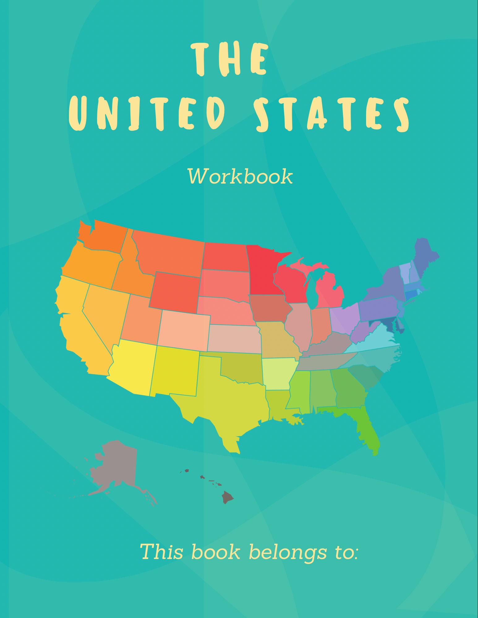 Printable United States Workbook Bundle: History & Geography for Kids ...