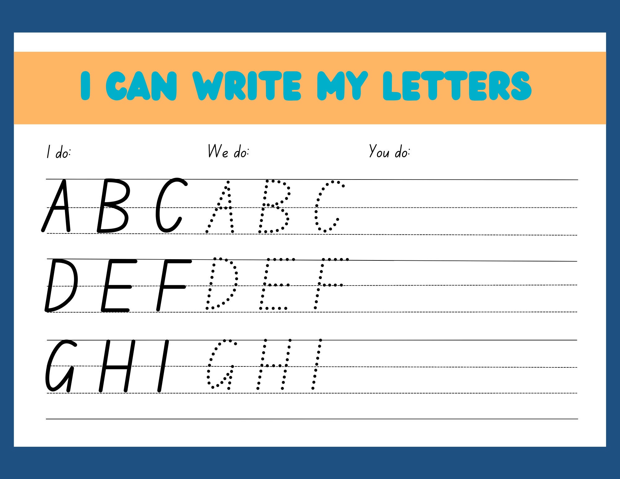 Editable Name & Address Workbook With Letter and Number Tracing ...