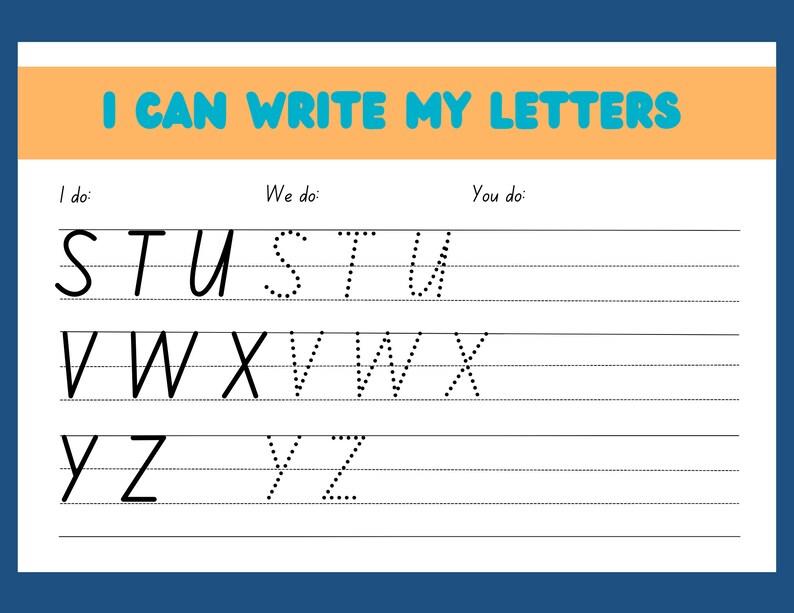 Editable Name & Address Workbook With Letter and Number Tracing ...