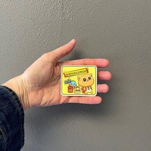Cute Backpack Sticker - Etsy