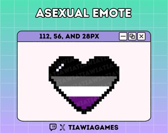 Pixel Gay Pride Emote for Twitch | Pride Emote | Pixel Heart Emote | Twitch Pixel Emote | Pride ...