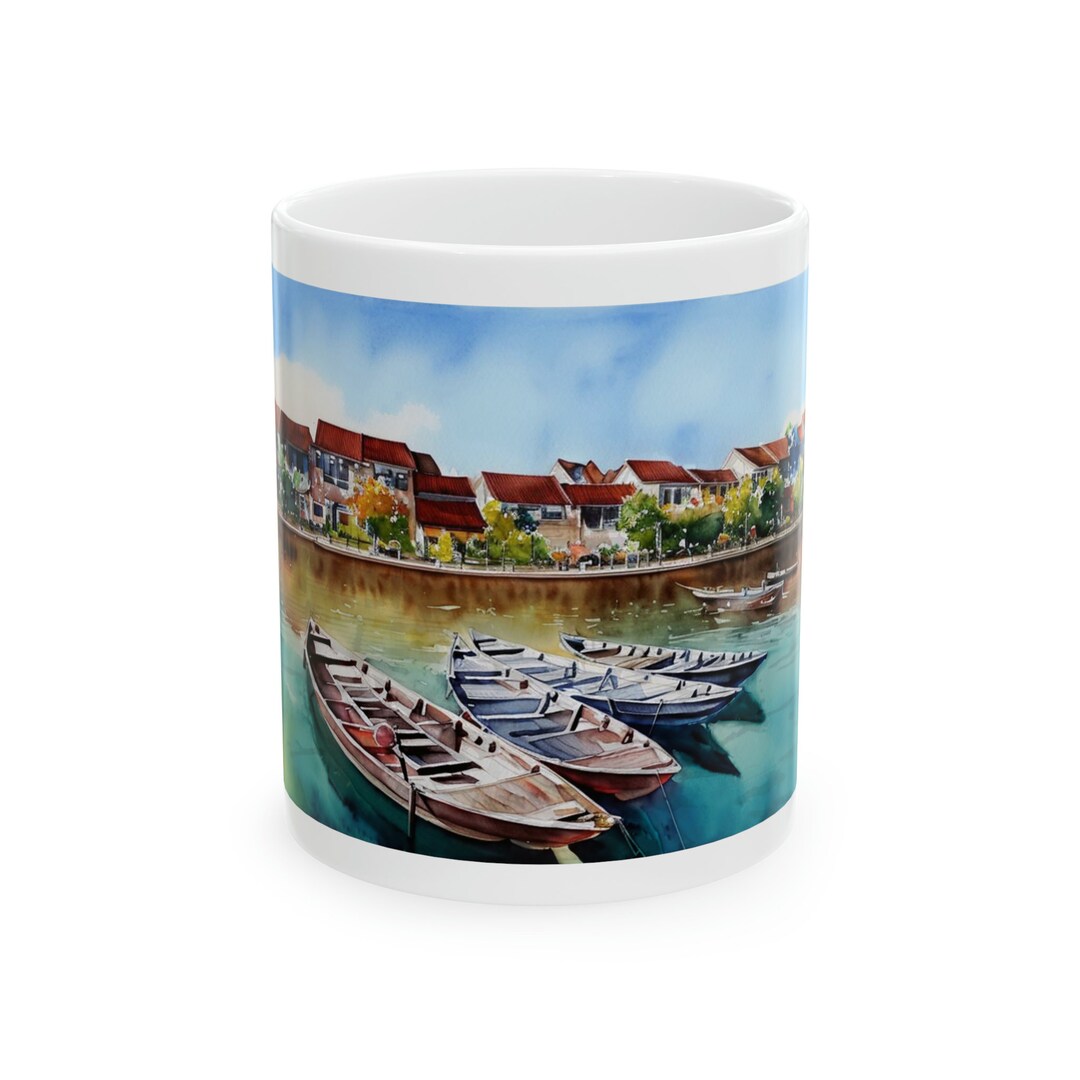 Old Town Hoi an in Vietnam Ceramic Mug, 11oz - Etsy