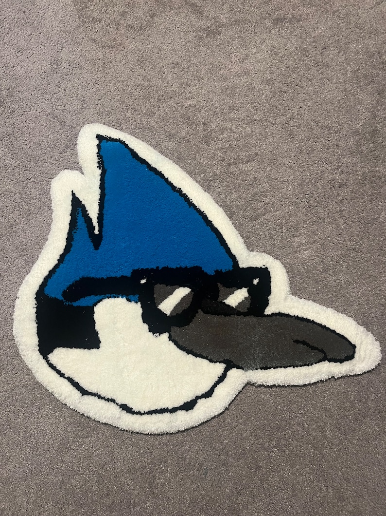 CUSTOM Mordecai Regular Show Hand Tufted Rug - Etsy