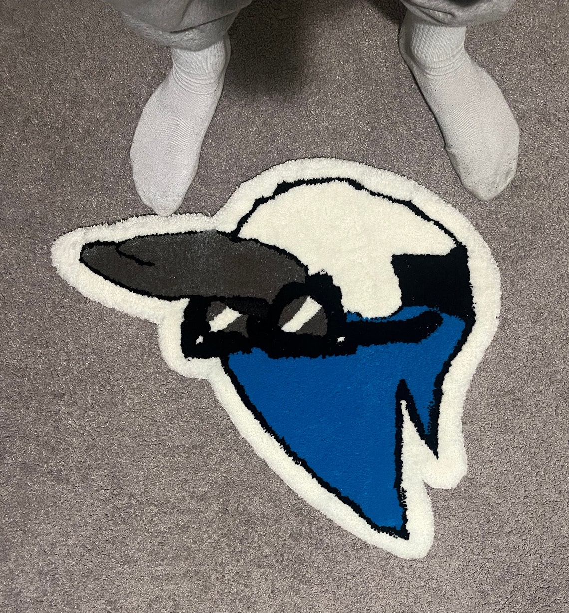 CUSTOM Mordecai Regular Show Hand Tufted Rug - Etsy