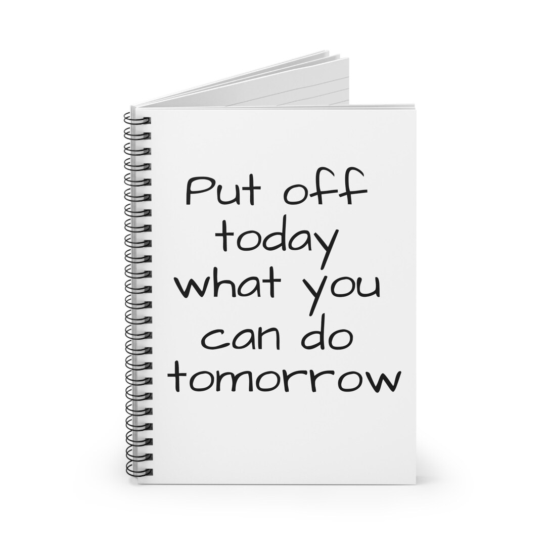 Spiral Notebook Ruled Line, Planner, Daily Notes, Journal, Diary ...