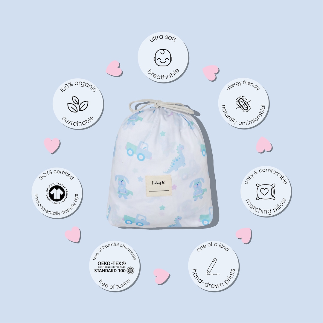 Stacker Bed Sheets Daycare Sheets Kindergarten Sheets Organic Daycare ...