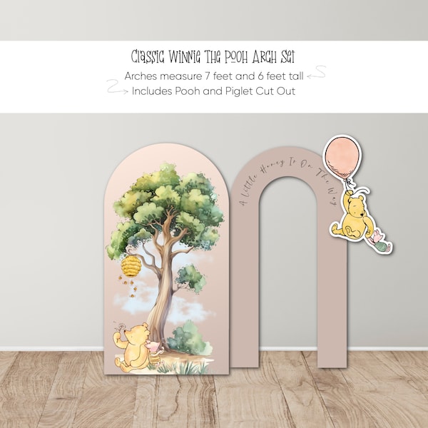 Classic Winnie the Pooh Arch Covers - Etsy