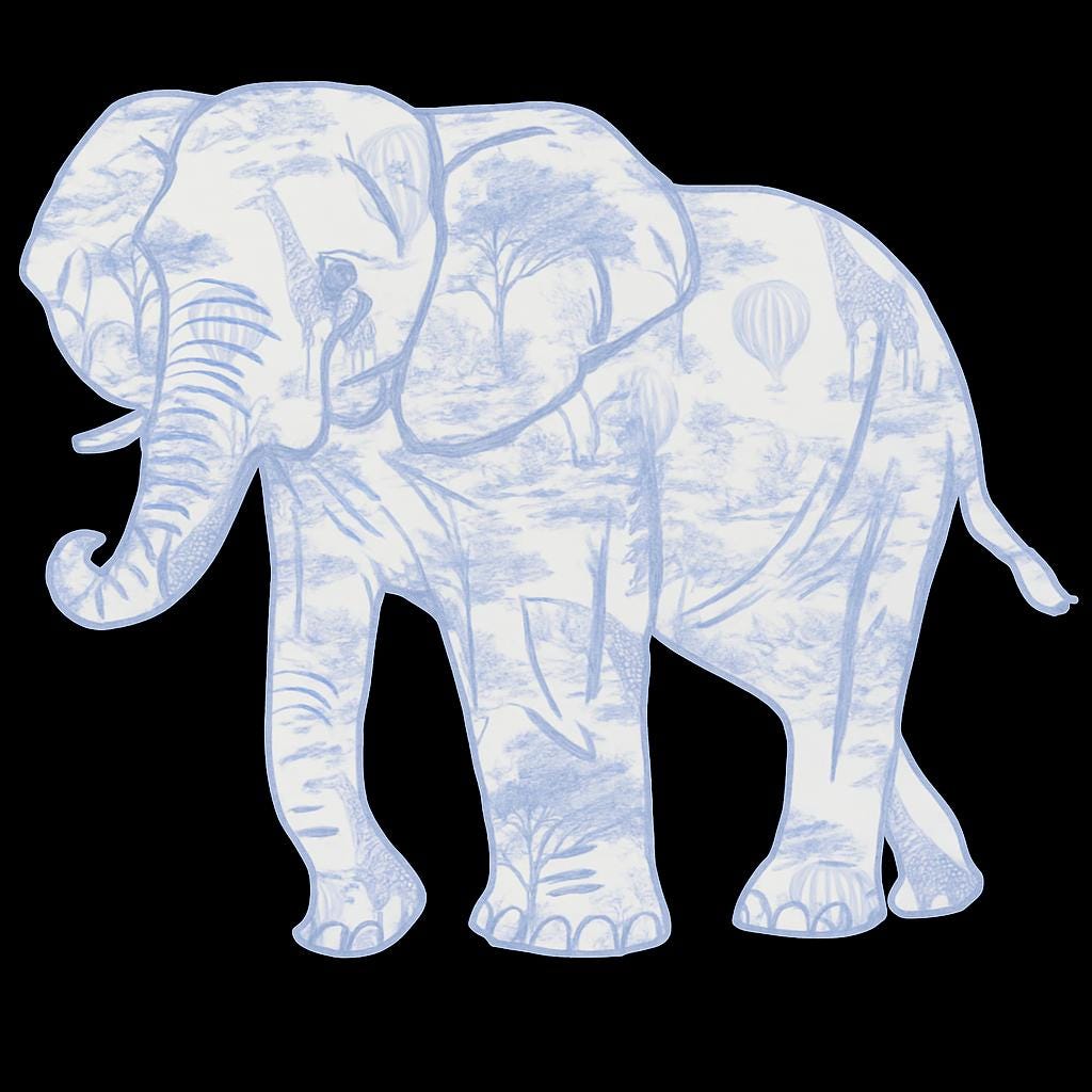 Personalized Blue Safari Chinoiserie Foam Board Arch Backdrop Set - Etsy