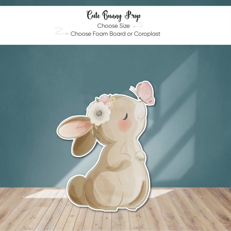 Foam Bunny Cutouts - Etsy