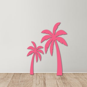 Palm Tree Party Props, Foam Board Palm Tree Standees, Tropical Party ...