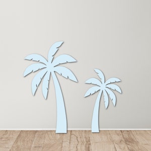 Palm Tree Party Props, Foam Board Palm Tree Cut Outs, Tropical Party ...