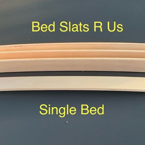 4 X Bed Slat Wood Queen Bed Replacement Curved Sprung Top Quality Etsy