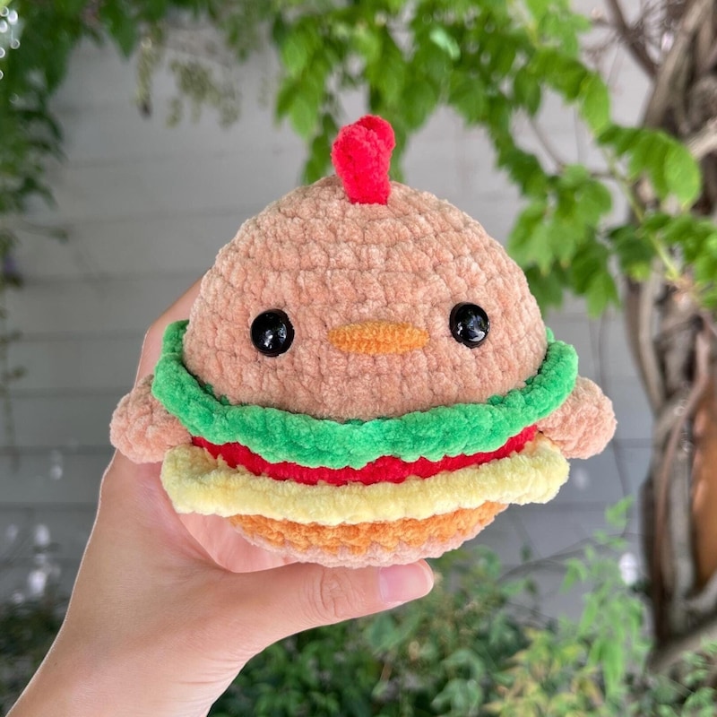 Plush Chicken - Etsy