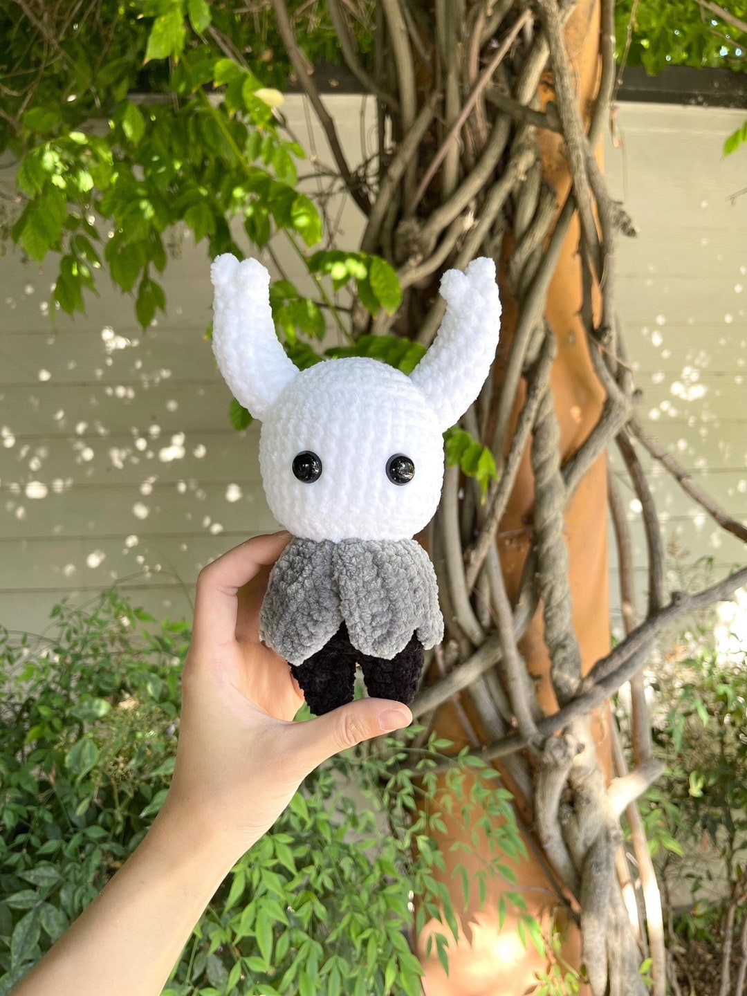 Hollow Knight Crochet Plushie, Amigurumi Stuffed Plush Doll, Video Game ...