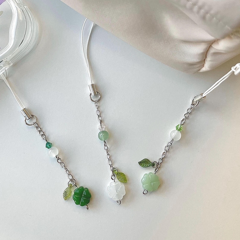 Acrylic Phone Charm Clover - Etsy