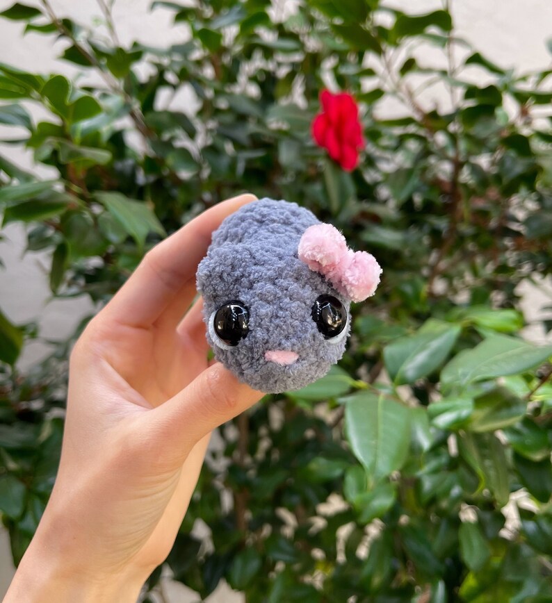 Crochet Sad Hamster Viral Meme Plushie, Cute Plush Tiktok Coquette ...