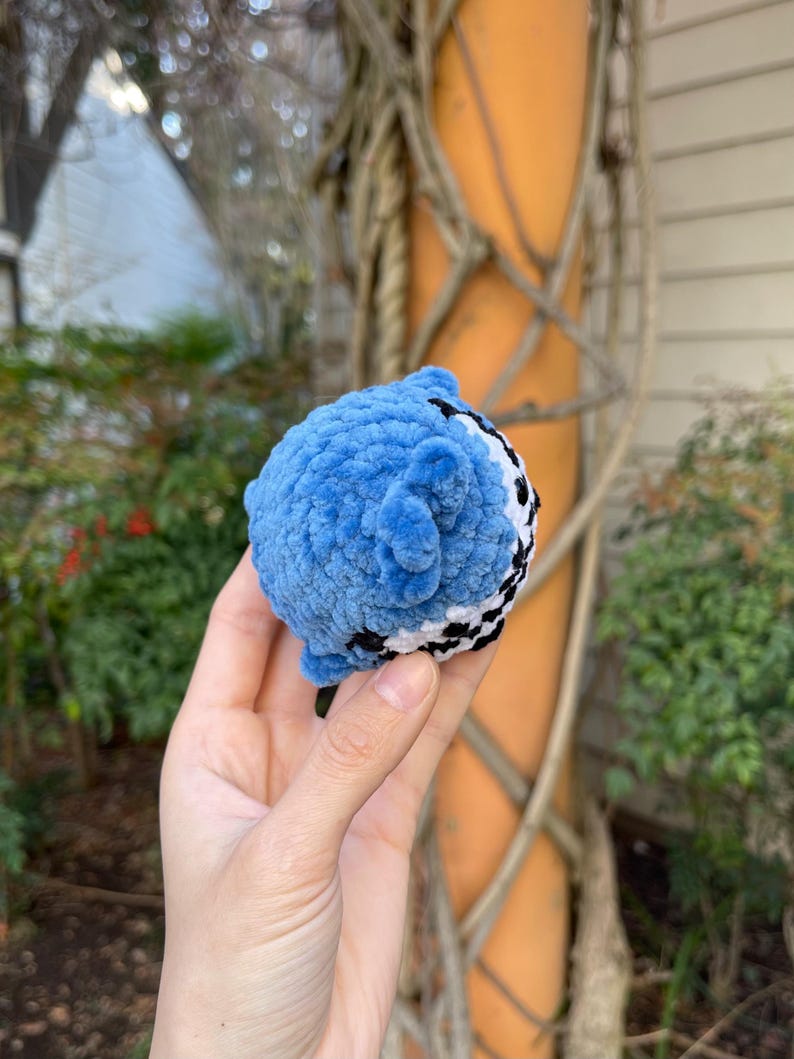 Bluejay Plushie, Blue Jay Bluebird, Kawaii Cute Chubby Bird, Crochet ...