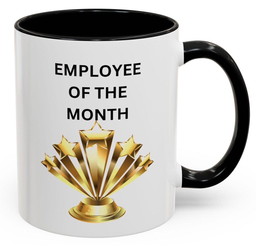 Employee of the Month Coffee Mug, Perfect Gift for Colleagues, Office ...