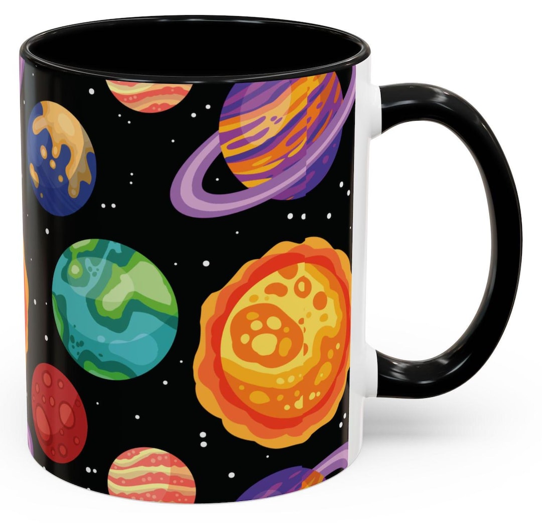 Cosmic Coffee Mug Whimsical Space-themed Drinkware for Astronomers ...