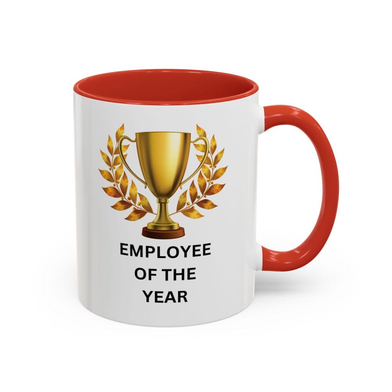 Employee of the Year Coffee Mug, Award Mug, Appreciation Gift, Office ...