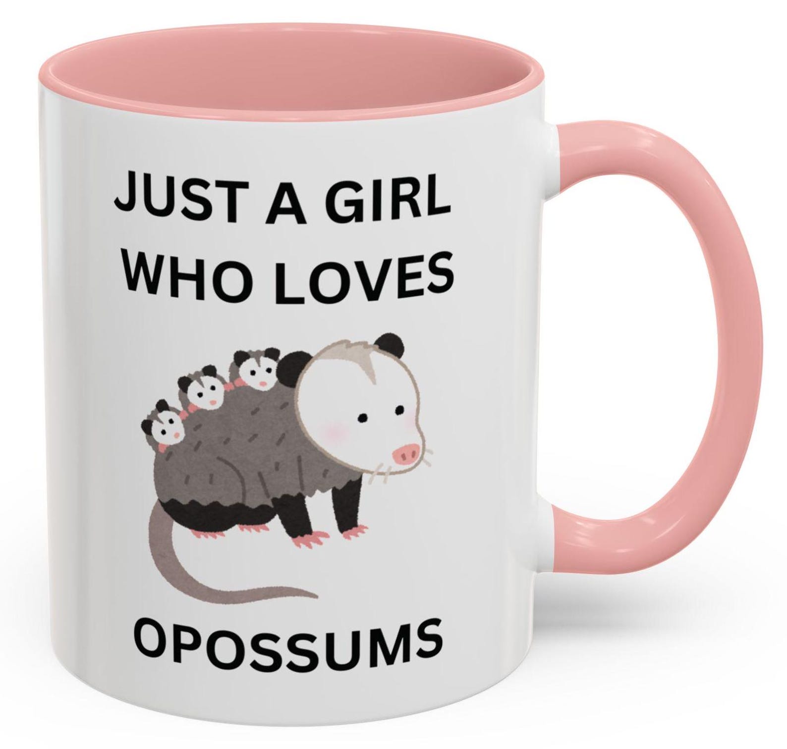 Opossum Lover Coffee Mug, Funny Animal Gift for Wildlife Enthusiasts ...