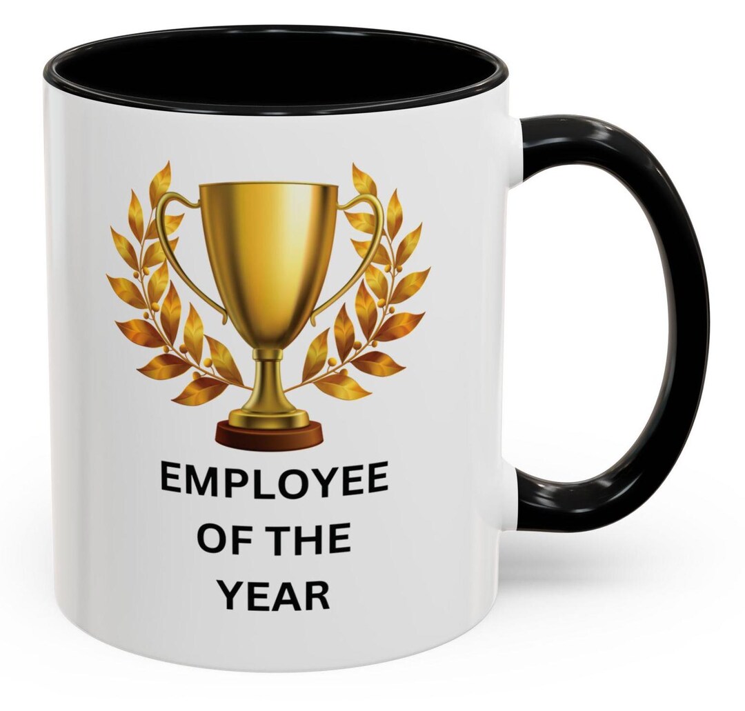 Employee of the Year Coffee Mug, Award Mug, Appreciation Gift, Office ...