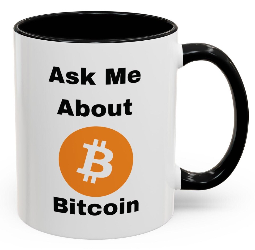 Bitcoin Enthusiast Coffee Mug, Perfect Gift for Crypto Lovers, Fun ...