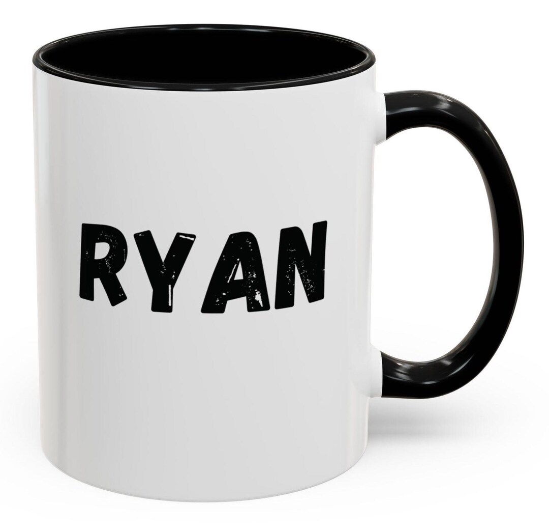 Personalized Coffee Mug for Ryan, Custom Name Mug, Unique Gift for Him ...
