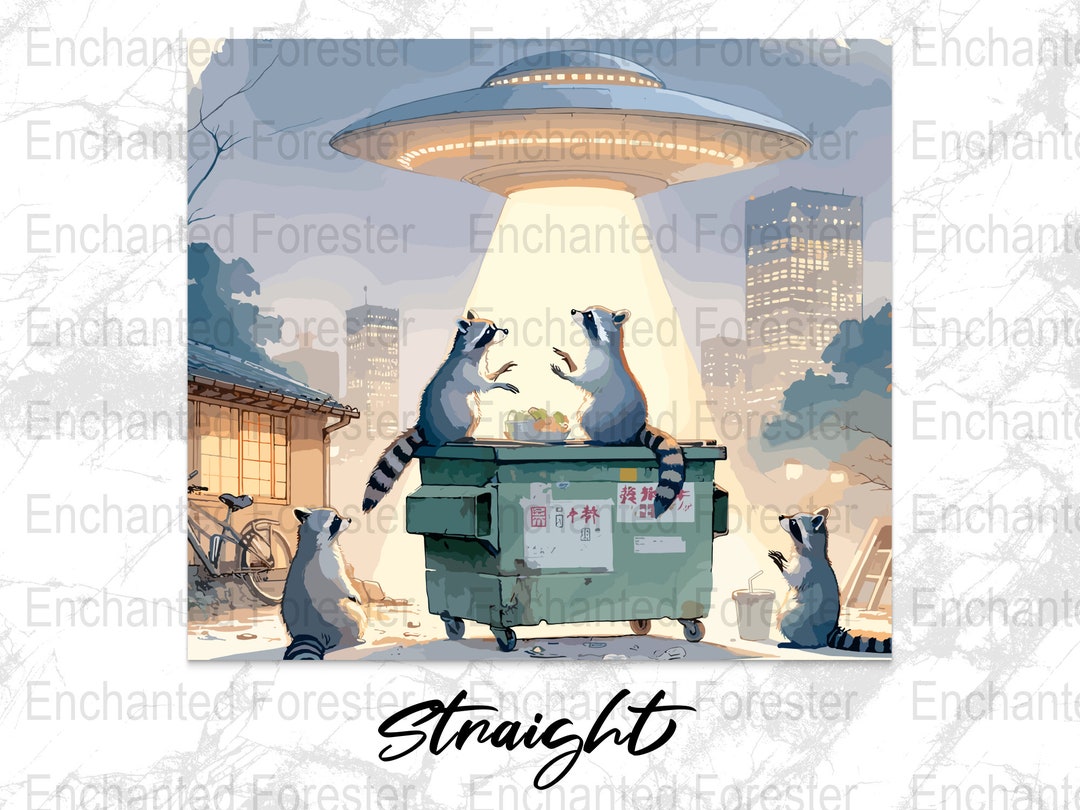 Trash Panda Raccoon SVG PNG Cuteness, Sublimation Design, Digital ...