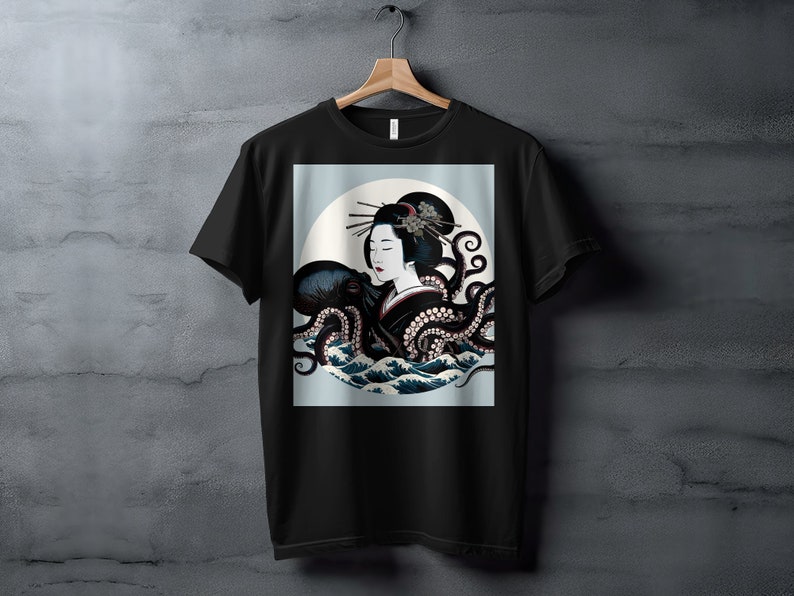 Geisha Octopus Witch Demon Slayer Retro Japense Vibe - Ukiyo ...