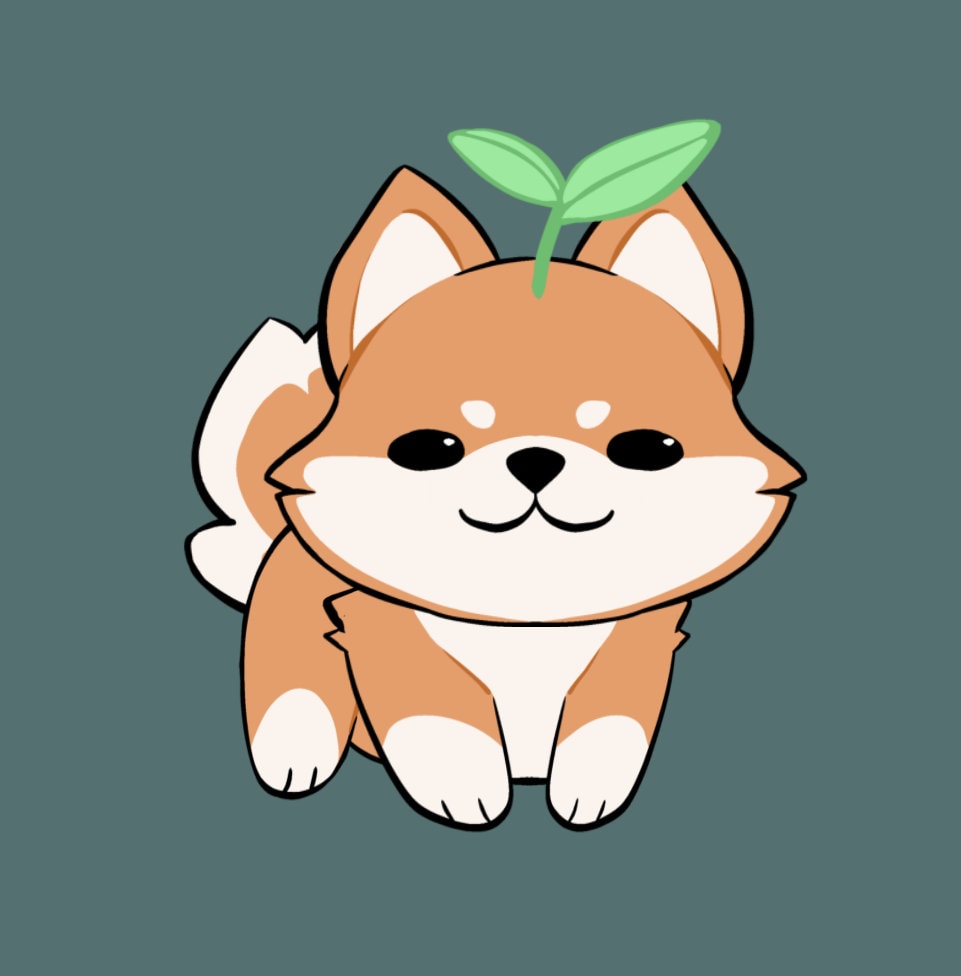 Shiba Inu Dog Vtuber Pet Stream Premade Customizable Model - Live2d ...