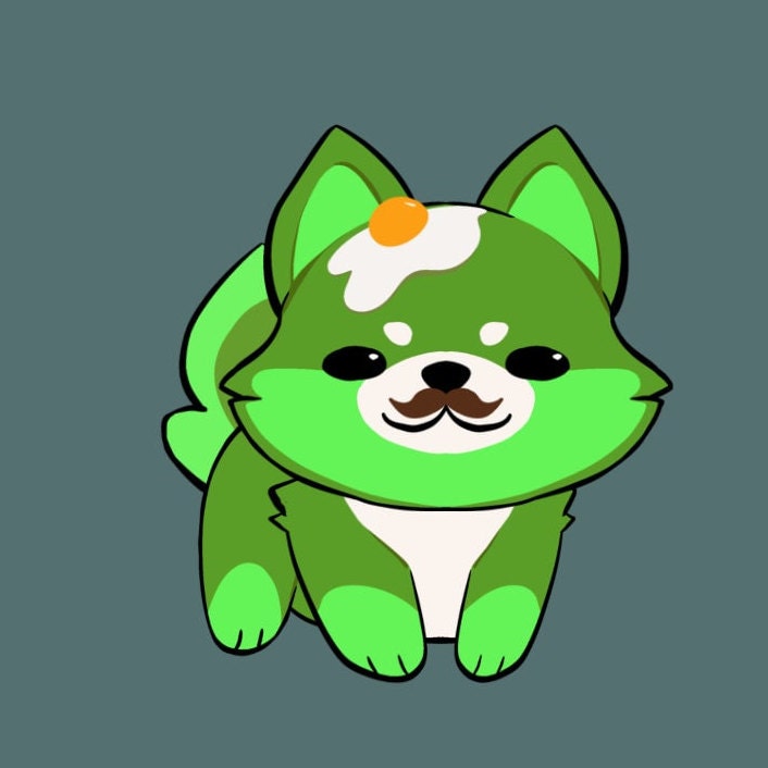 Shiba Inu Dog Vtuber Pet Stream Premade Customizable Model - Live2d ...
