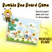 Buzzing Bumble Bee Board Game: Printable Fun for Kids Instant Download ...