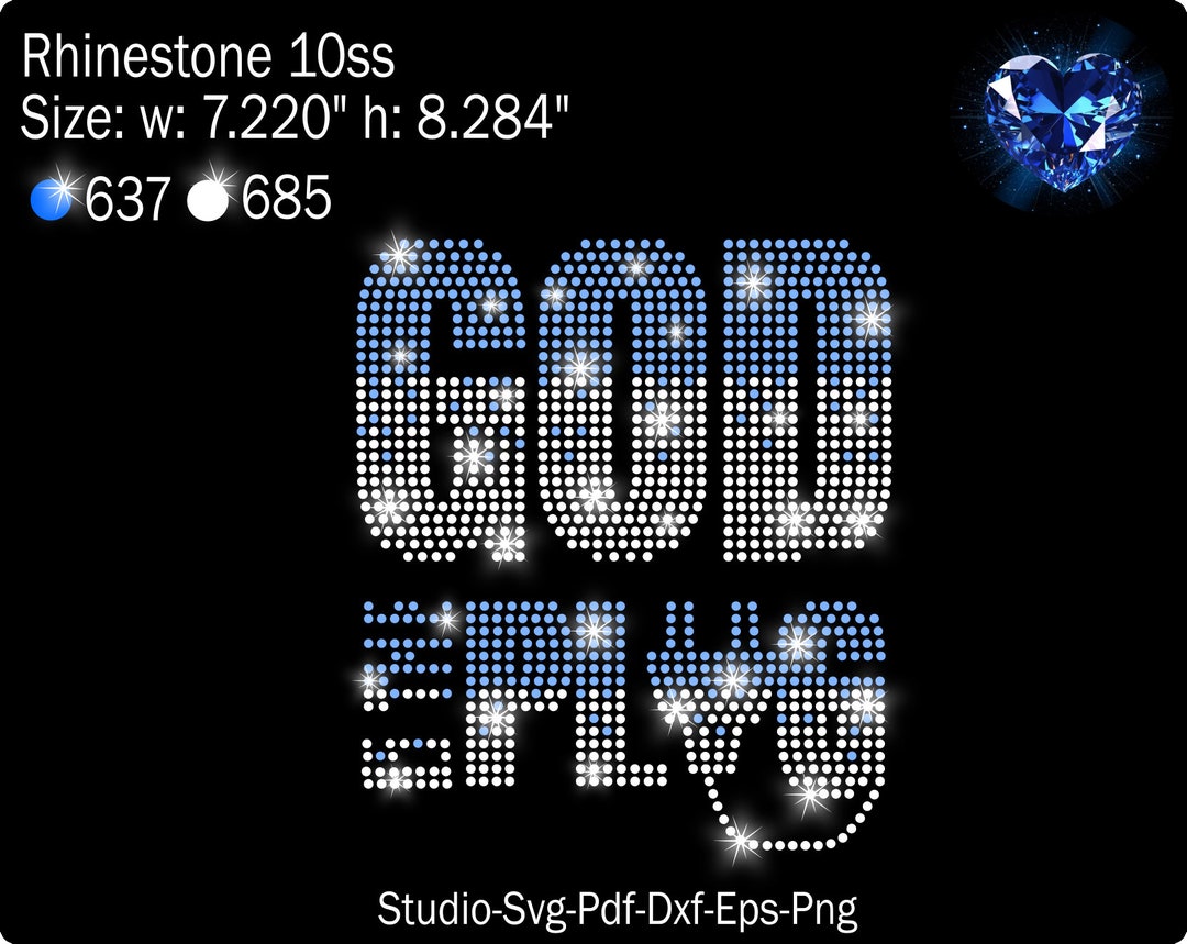 God is the Plug Svg, God is the Plug Rhinestone, Rhinestone Svg ...