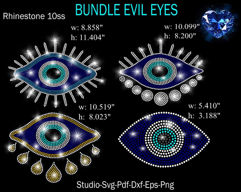 Evil Eyes Rhinestone, Evil Eyes Svg, Eyes Turkish Svg, Eyes Turkish ...