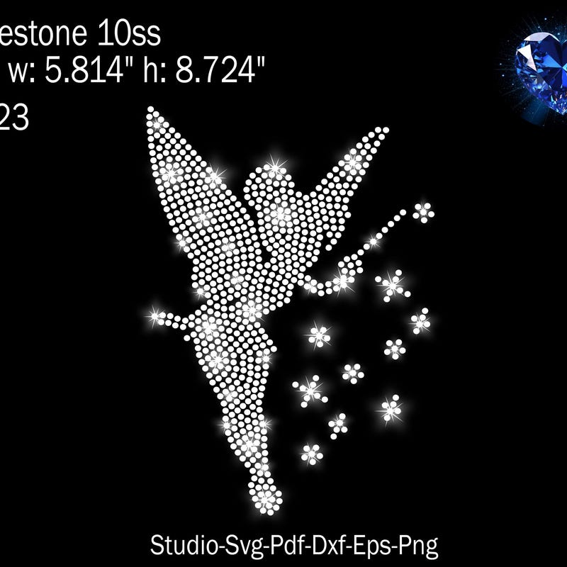 Anime Rhinestone Template - Etsy
