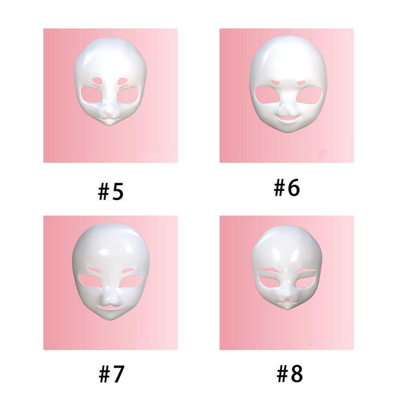 3D Printed Resin Kig Fursuit Head Base 25CM, Kigurumi Furry Head, 8 ...